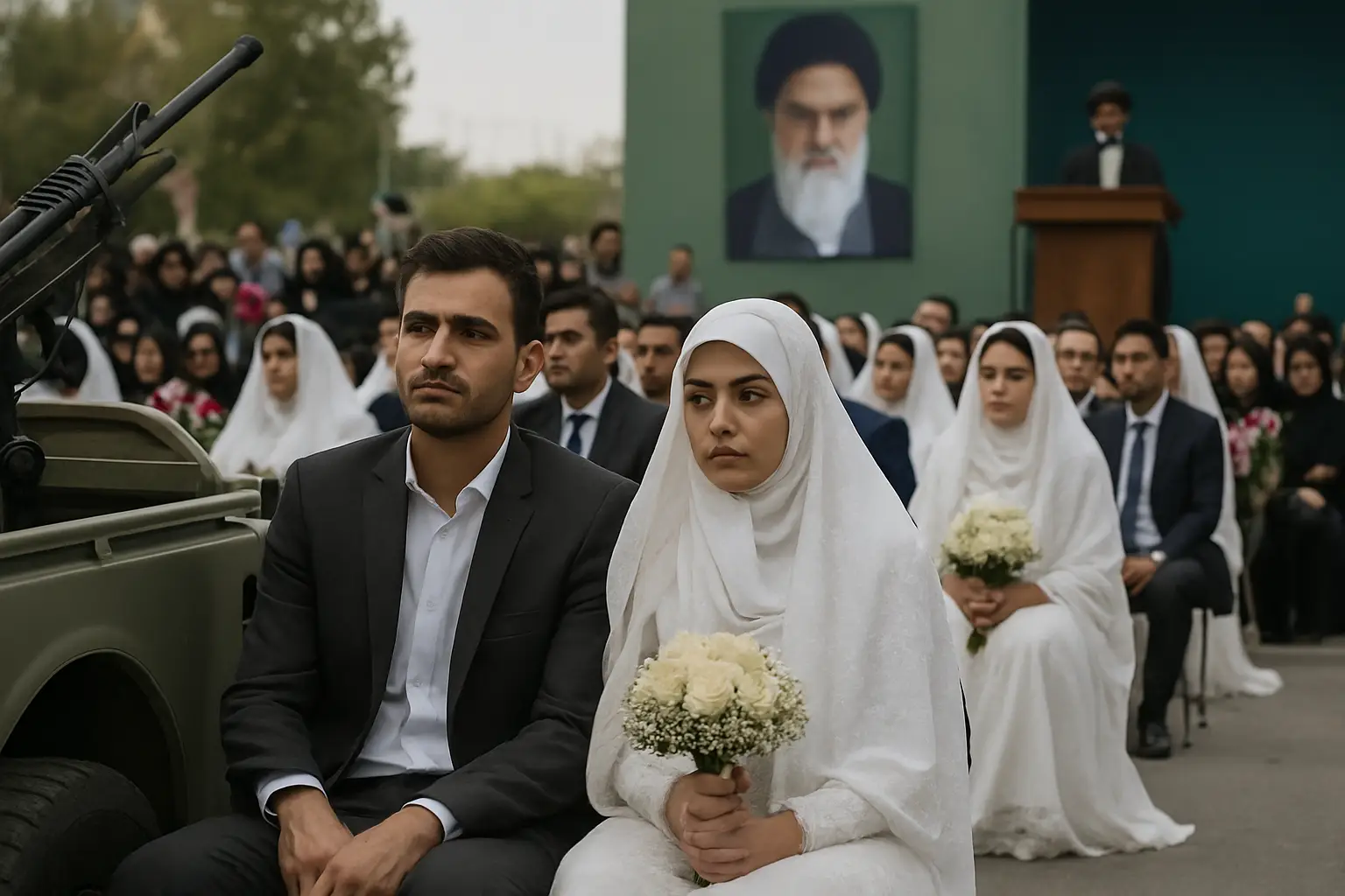 Großveranstaltung in Teheran: Paare aus „Selbstopferungs“-Programm ...